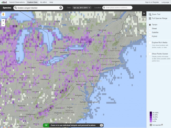 Benefits of eBird | Land Trust Bird Conservation Initiative