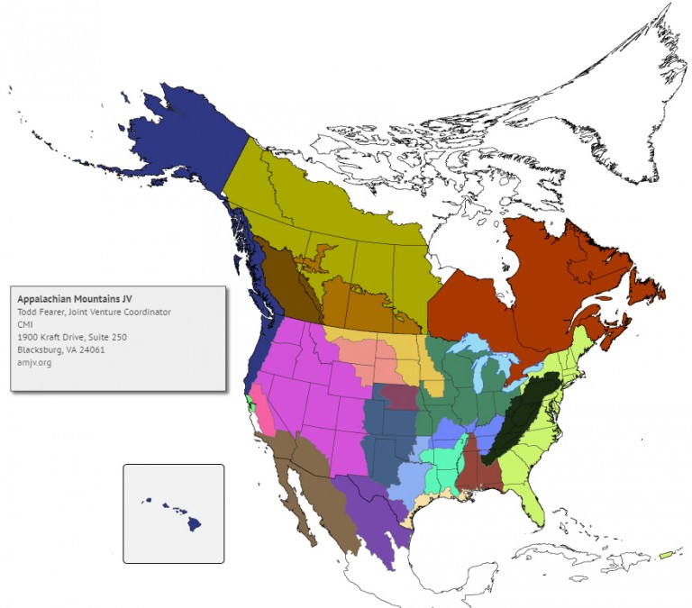 Migratory Bird Joint Ventures | Land Trust Bird Conservation Initiative
