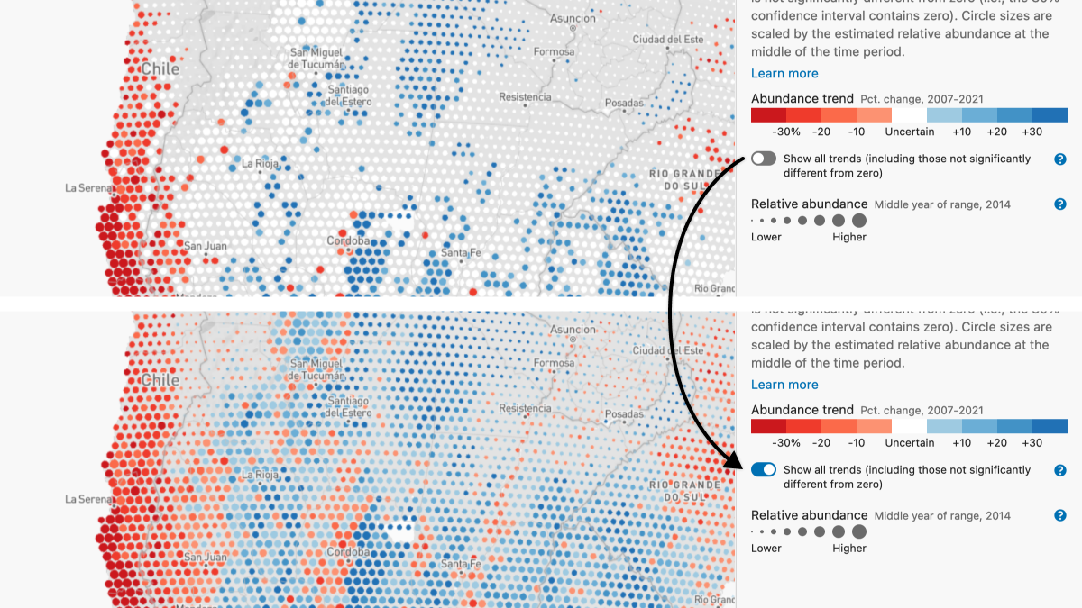 eBird Modeled Data | Land Trust Bird Conservation Initiative