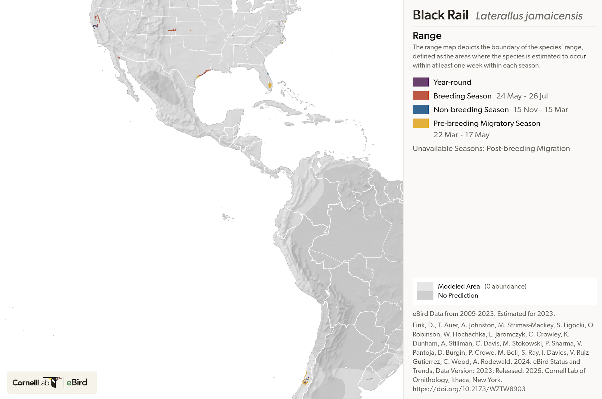 Black Rail (BLRA) | Land Trust Bird Conservation Initiative